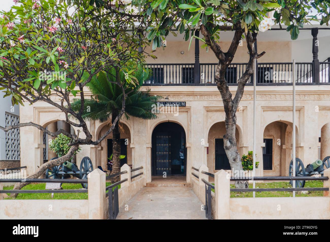 View of Lamu Swahili Museum in Lamu Island, Kenya Stock Photo - Alamy