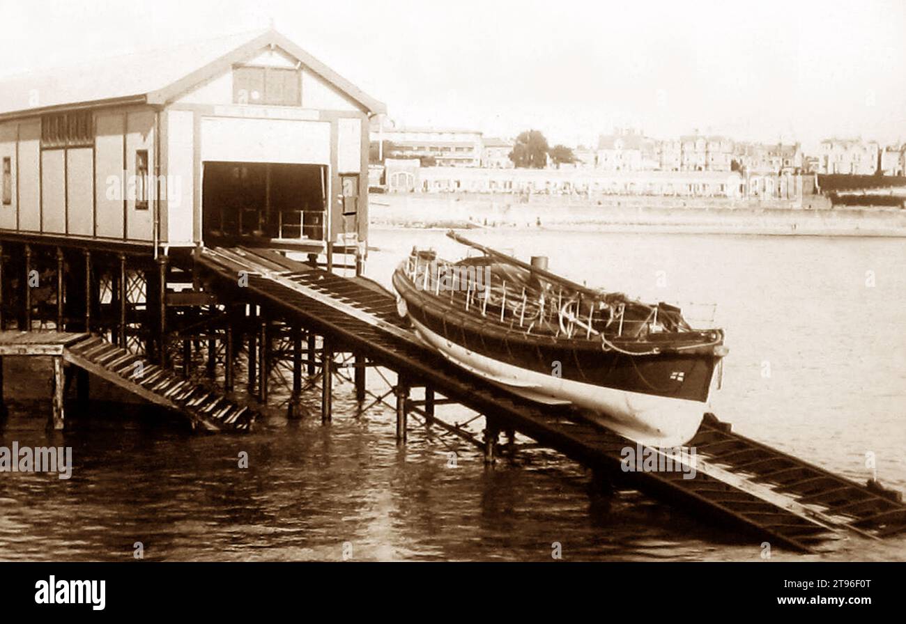 Clacton on Sea lifeboat, early 1900s Stock Photo - Alamy