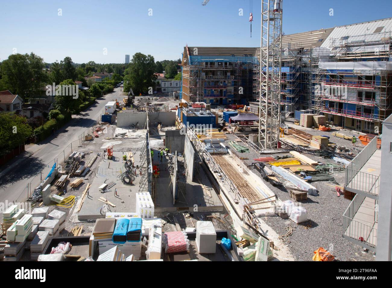 New buildings construction residential building hi-res stock ...