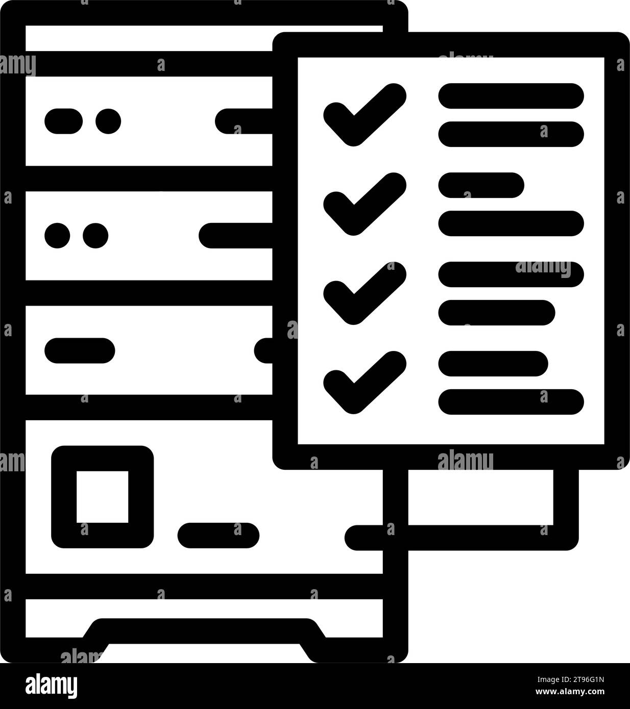 Data validation system Stock Vector Images - Alamy