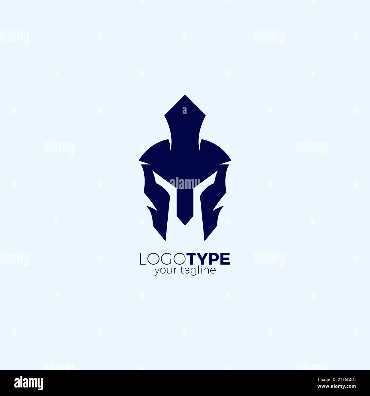 Spartan Head Logo Simple. Spartan Icon Stock Vector Image & Art - Alamy