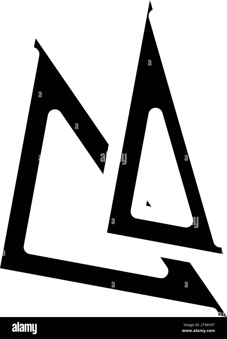 drafting triangle architectural drafter glyph icon vector illustration ... drafting triangle architectural drafter glyph icon vector illustration ...