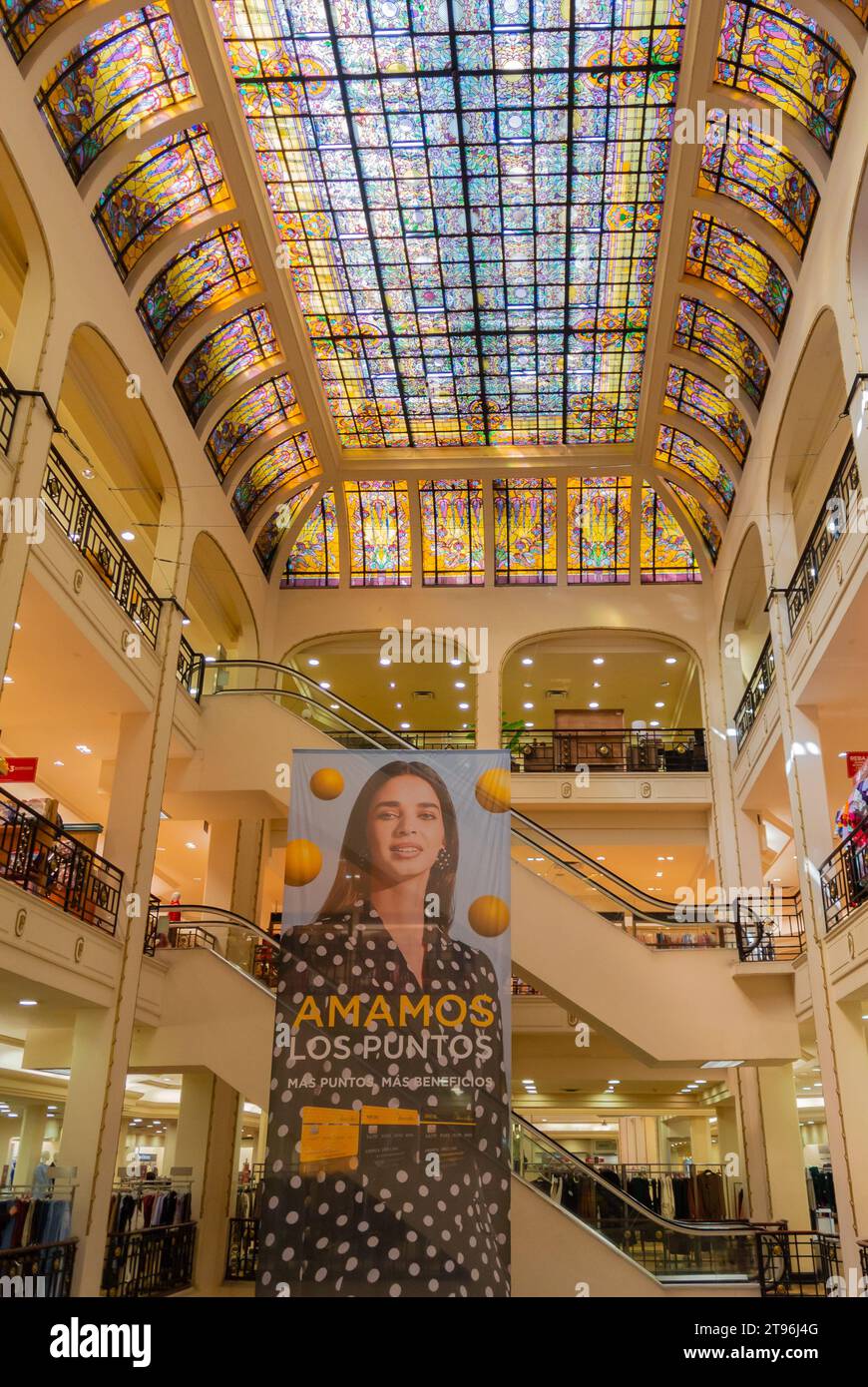 Mexico City, CDMX, Mexico, El Palacio de Hierro Centro or Navidad ...