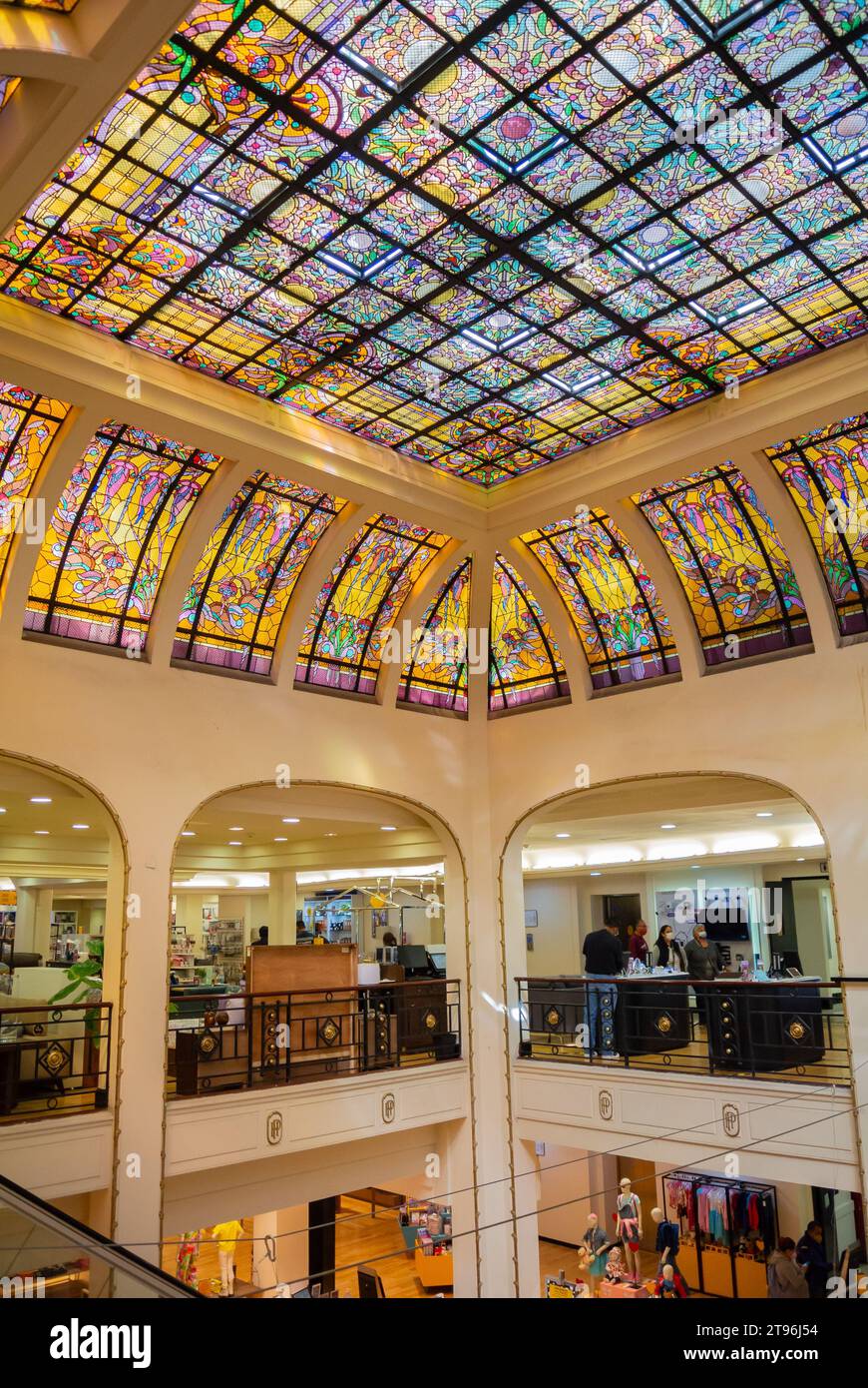 Mexico City, CDMX, Mexico, El Palacio de Hierro Centro or Navidad ...