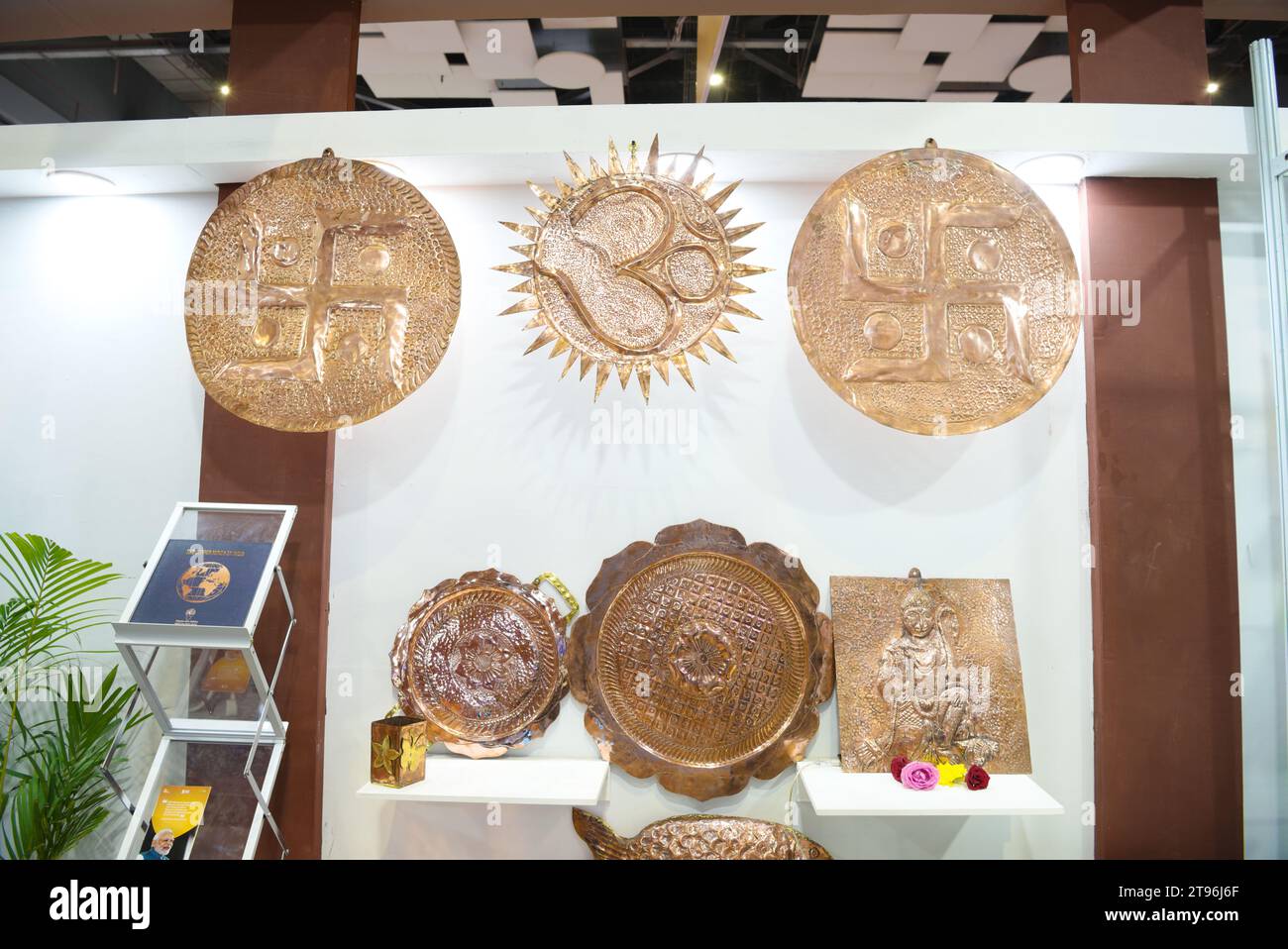 NEW DELHI - NOVEMBER 20, 2023: Hindustan Copper Limited stall ...