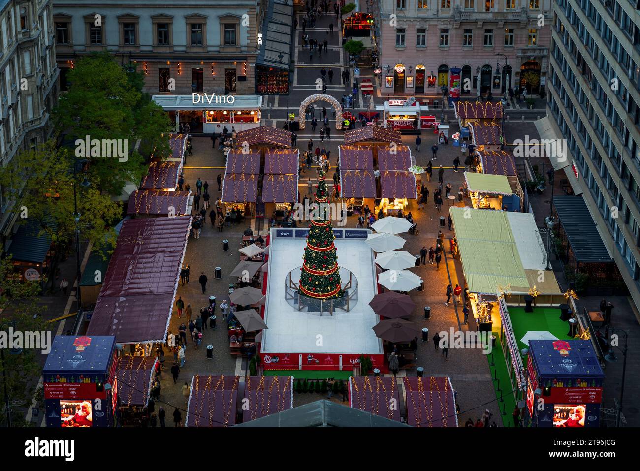 Famous Christmas market what name is Basilica advent in Budapest ...