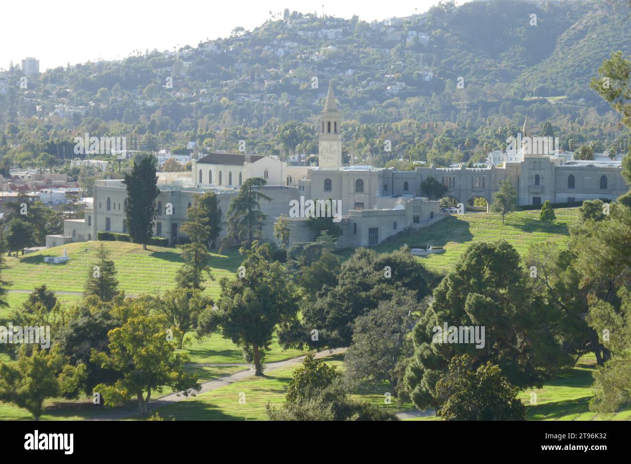 Glendale, California, USA 21st November 2023 The Great Mausoleum where Elizabeth Taylor, Lon ...