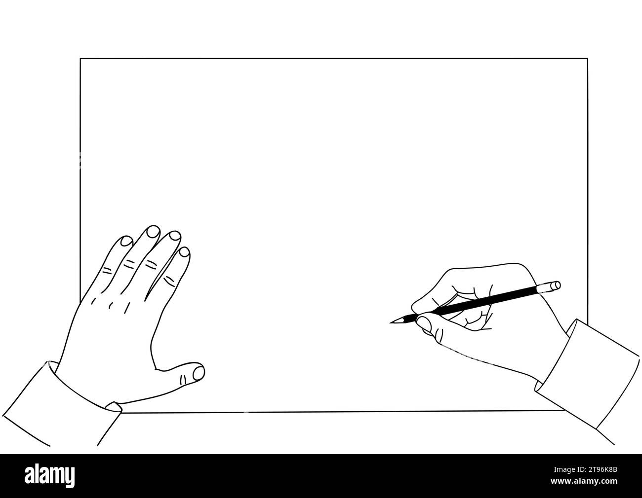 The blank signature Black and White Stock Photos & Images - Alamy