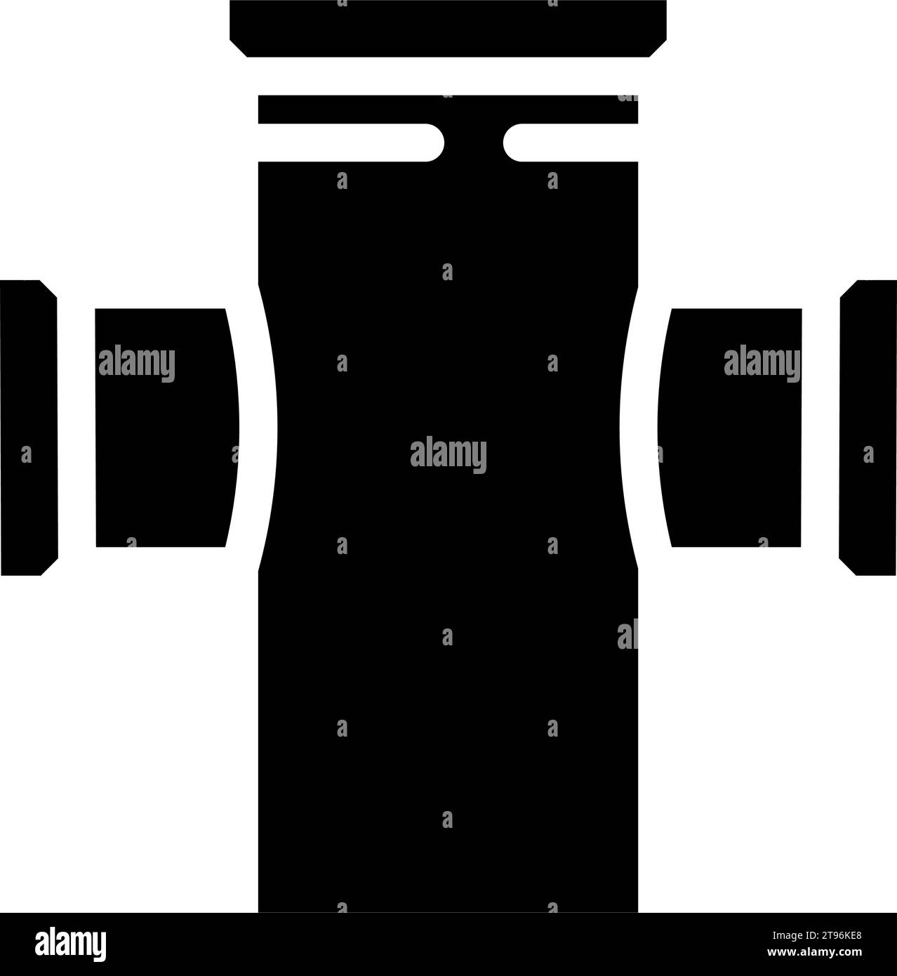 equipment pipeline glyph icon vector illustration Stock Vector Image ...