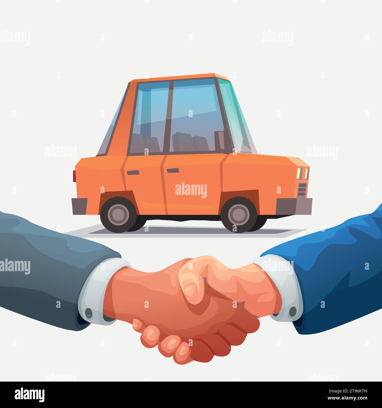 Successful sale handshake Cut Out Stock Images & Pictures - Alamy