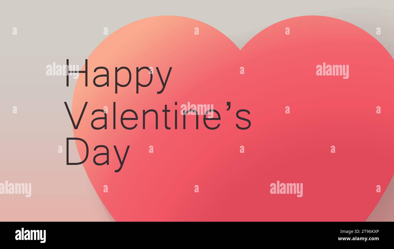 Happy valentines day big Stock Vector Images - Alamy