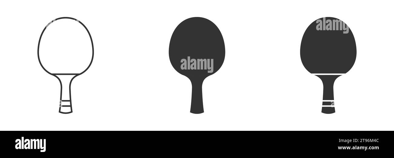 Ping pong racket icon. Vector illustration Stock Vector Image & Art - Alamy