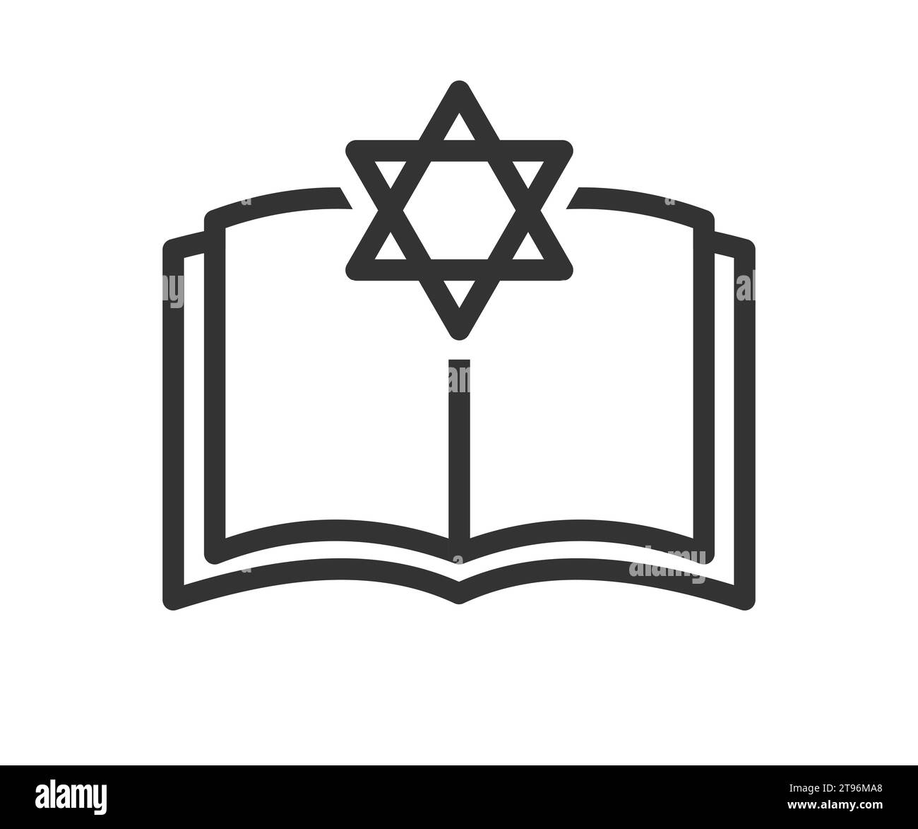 Torah, tanakh icon. Vector illustration Stock Vector Image & Art - Alamy