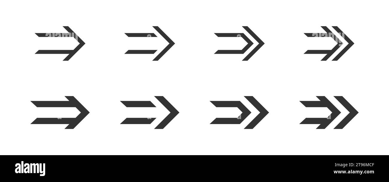 Simple arrow design. Vector illustration Stock Vector Image & Art - Alamy