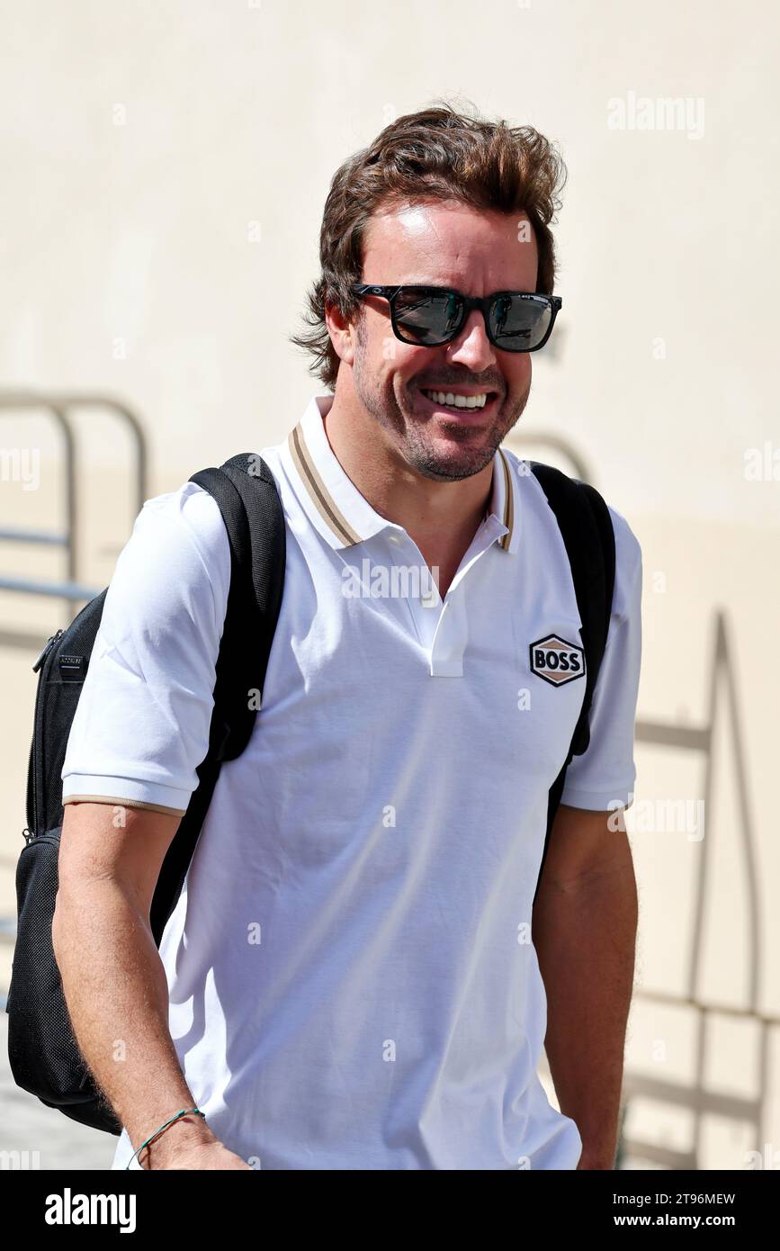 Abu Dhabi, Abu Dhabi. 23rd Nov, 2023. Fernando Alonso (ESP) Aston ...