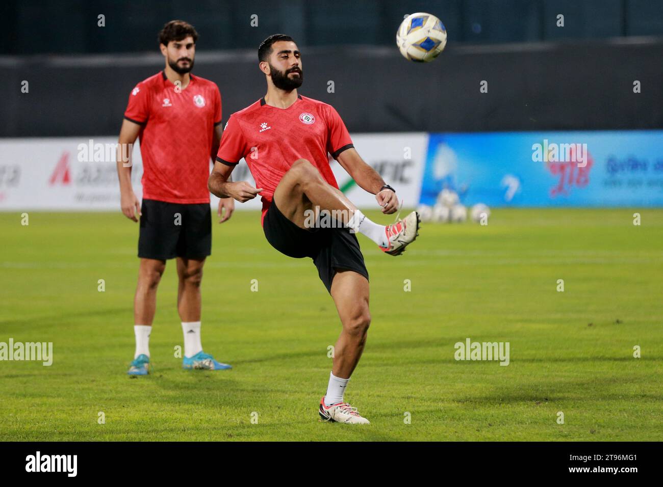 Lebanon Football Team attends practice session ahead of their FIFA ...