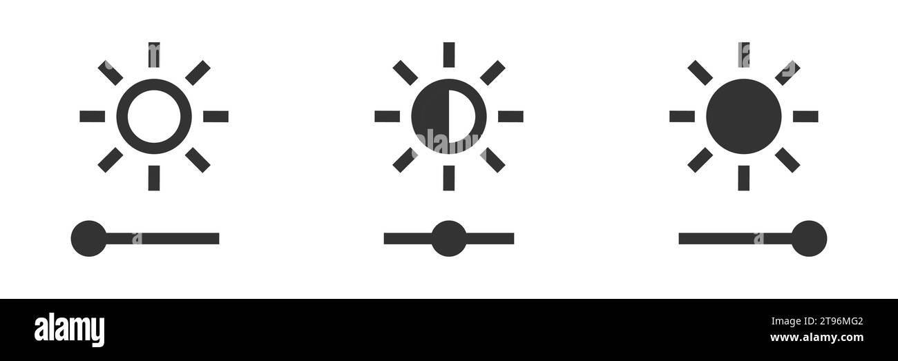 Brightness level Cut Out Stock Images & Pictures - Alamy