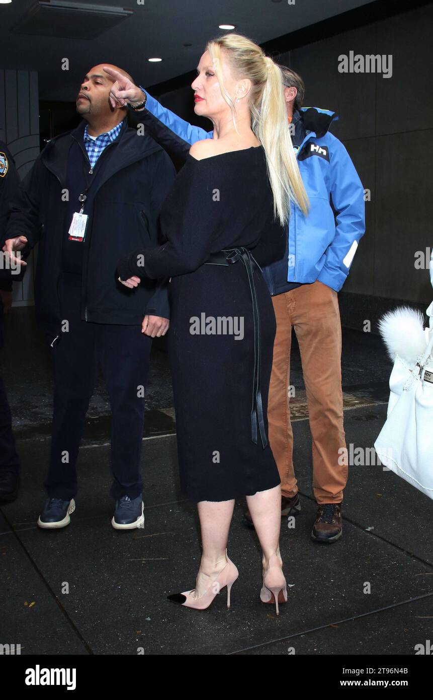 NEW YORK, NY- NOVEMBER 22: Nicollette Sheridan seen at NBC s Today Show ...