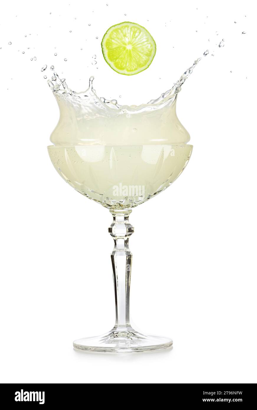 Margarita glass spill hi-res stock photography and images - Alamy