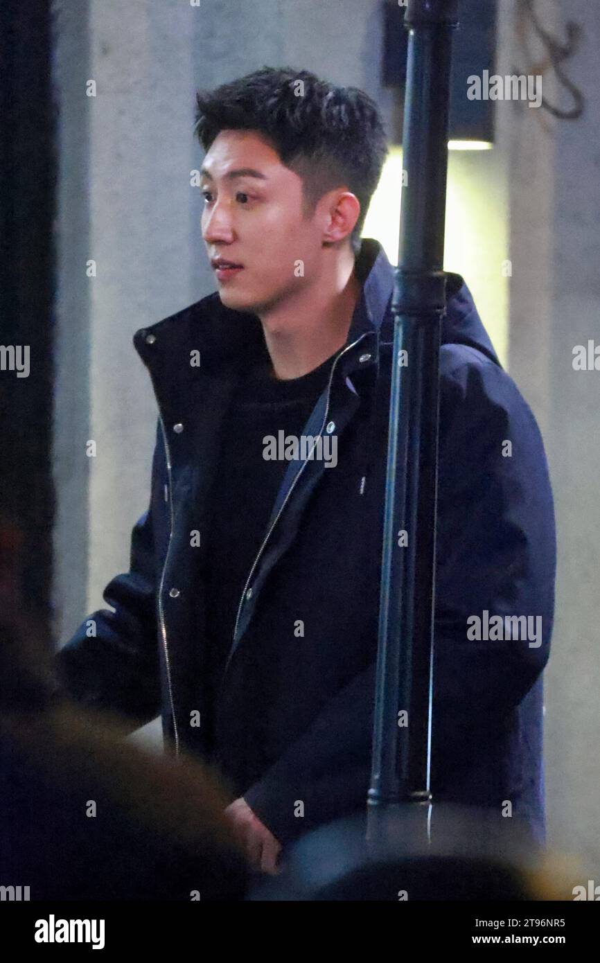 Chinese actor and model Huang Jingyu appears in Shanghai, China, 19 ...