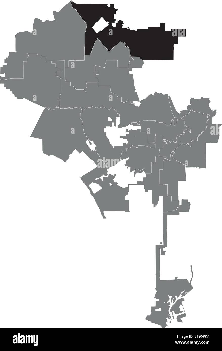 7th map Stock Vector Images - Alamy