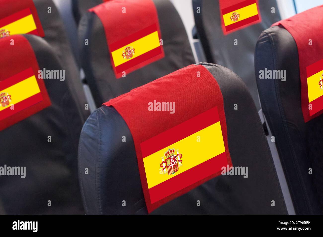 Plane aisle spain hi-res stock photography and images - Alamy