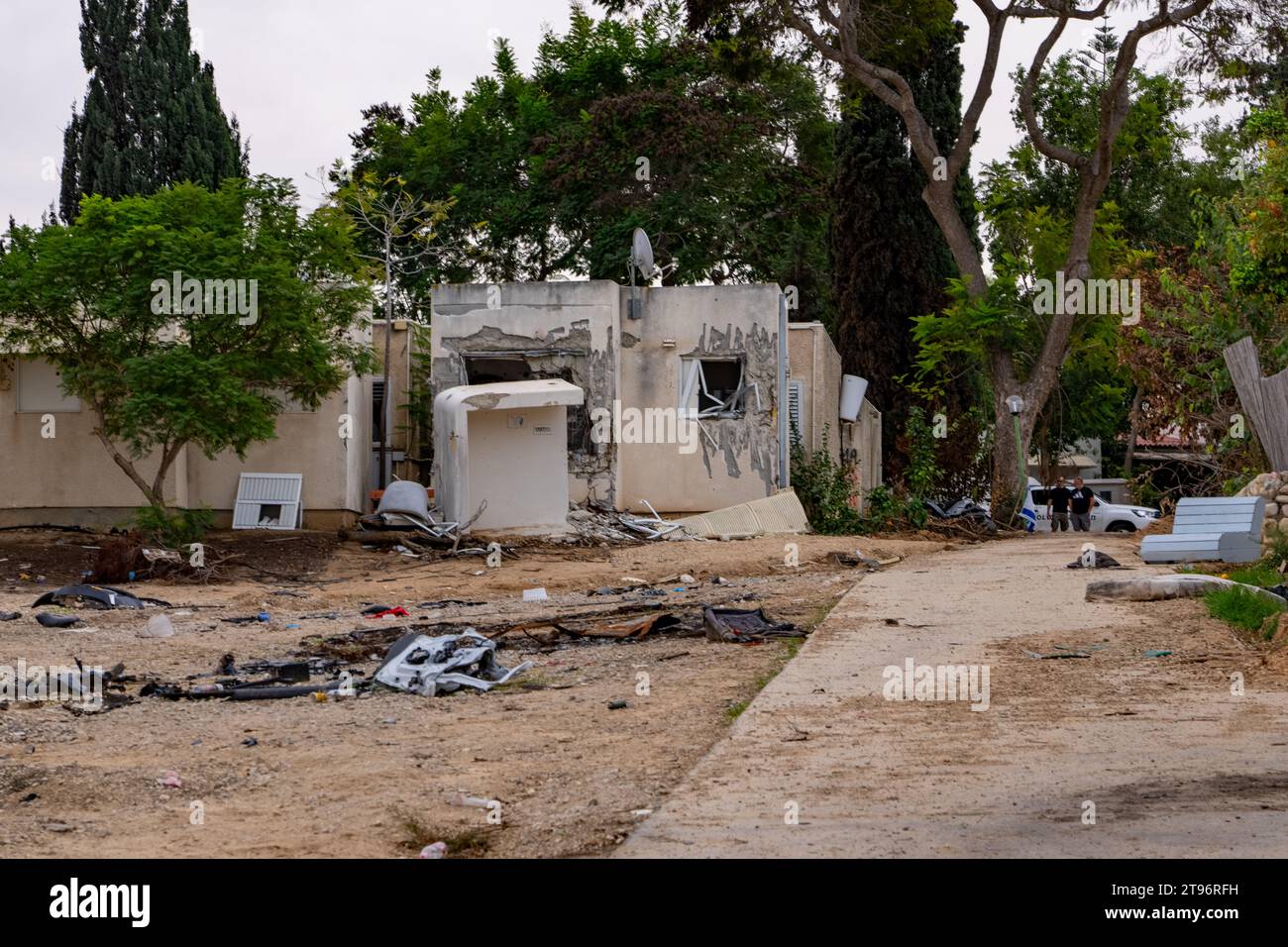 Destruction still remains after the October 7th Hamas attacks at ...