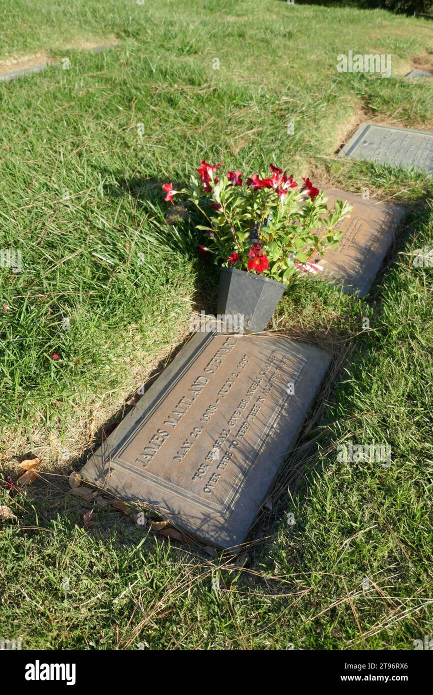 Glendale, California, USA 21st November 2023 Actor Jimmy Stewart and ...