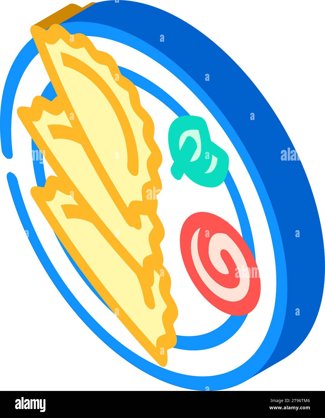 manti dumplings turkish cuisine isometric icon vector illustration ... manti dumplings turkish cuisine isometric icon vector illustration ...