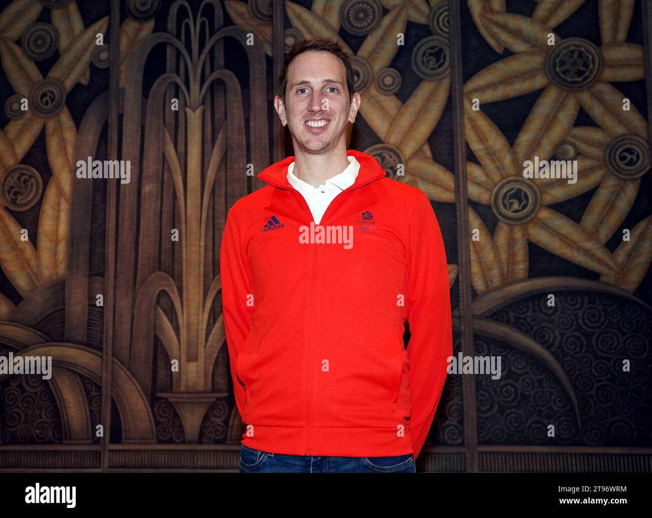 Team Leader Mike Cavendish during the Team GB Paris 2024 triathlon team ...