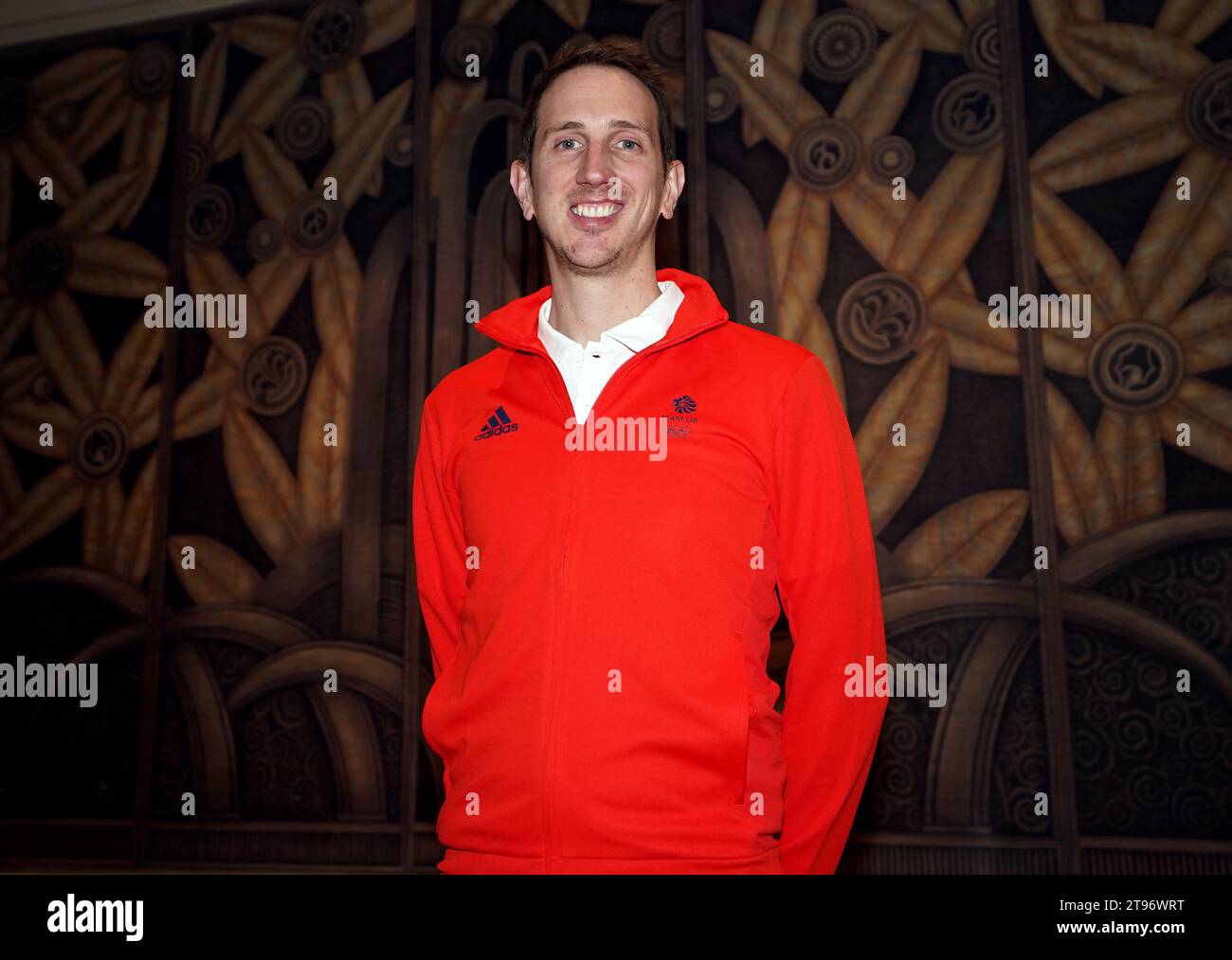 Team Leader Mike Cavendish during the Team GB Paris 2024 triathlon team ...