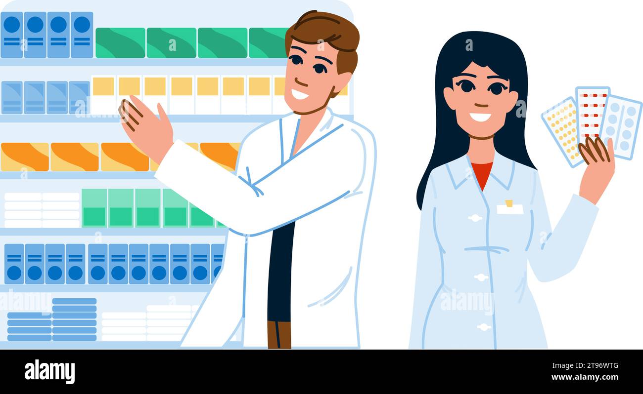 drug farmacist medication vector Stock Vector Image & Art - Alamy