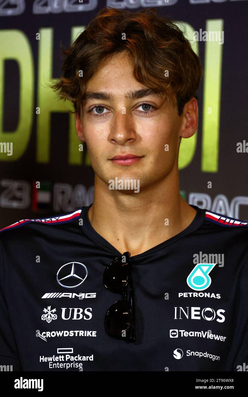 George russell 2023 abu dhabi hi-res stock photography and images - Alamy