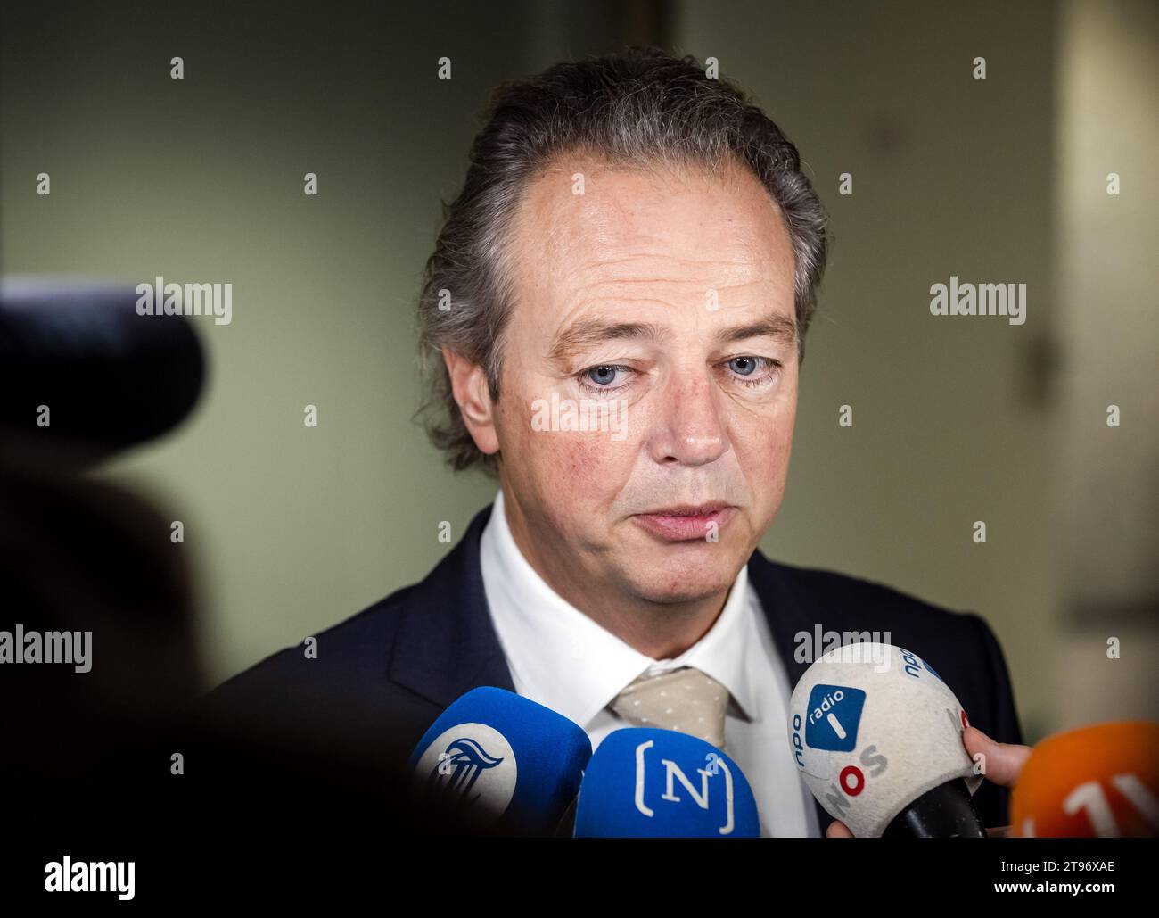 THE HAGUE, Netherlands. Nov 23 2023: THE HAGUE - Barry Madlener (PVV ...