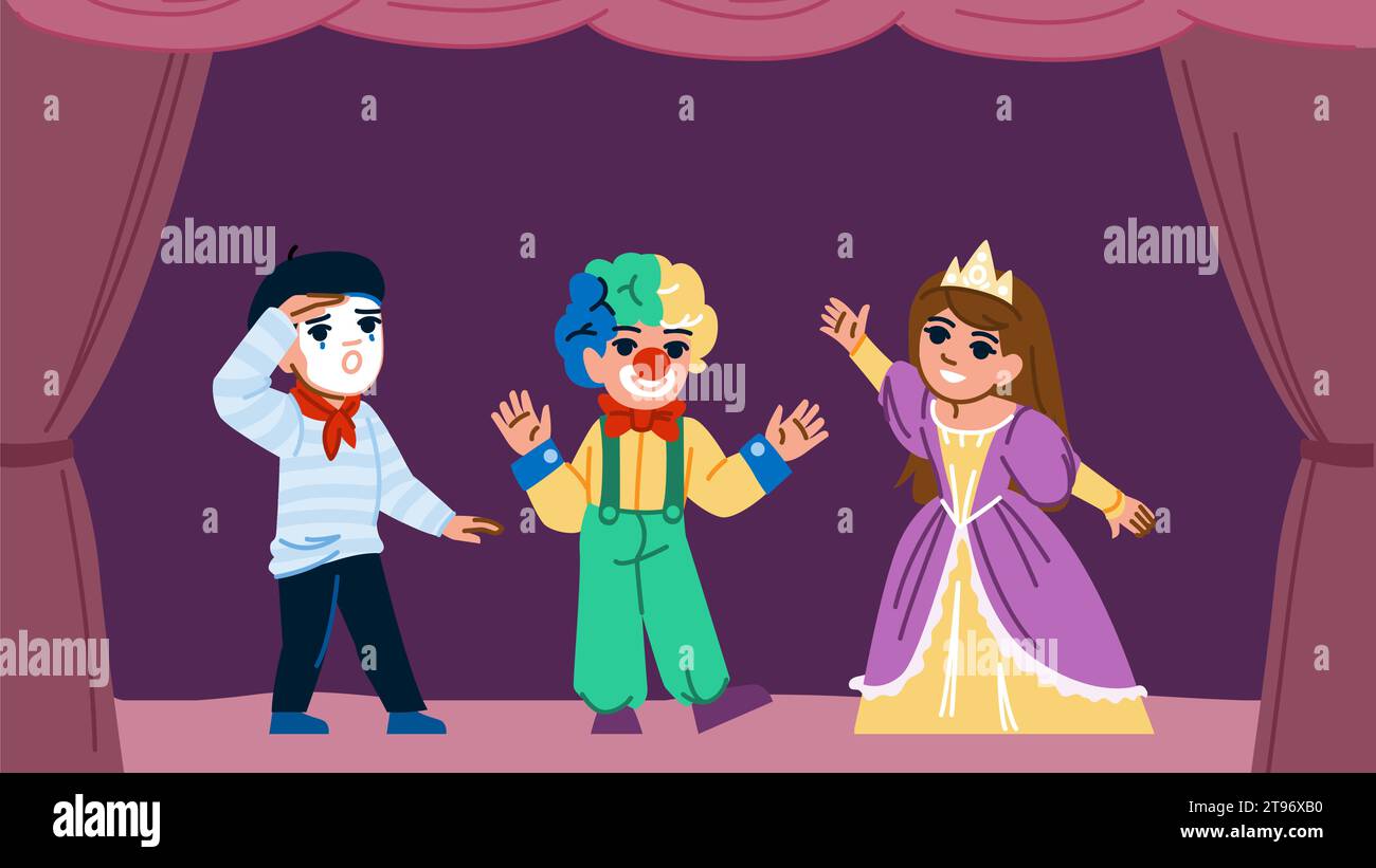 show kids theater vector Stock Vector Image & Art - Alamy