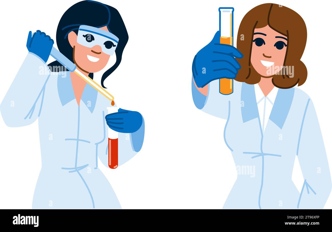Researchers cartoon hospital hi-res stock photography and images - Alamy