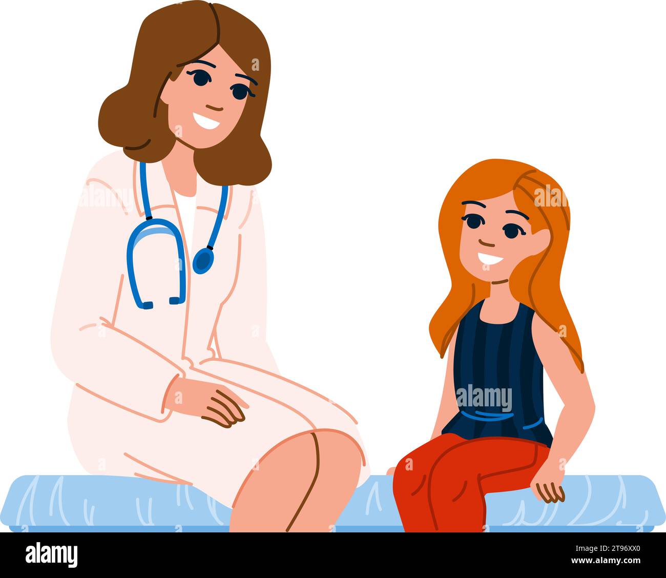 boy pediatricians young patient vector Stock Vector Image & Art - Alamy