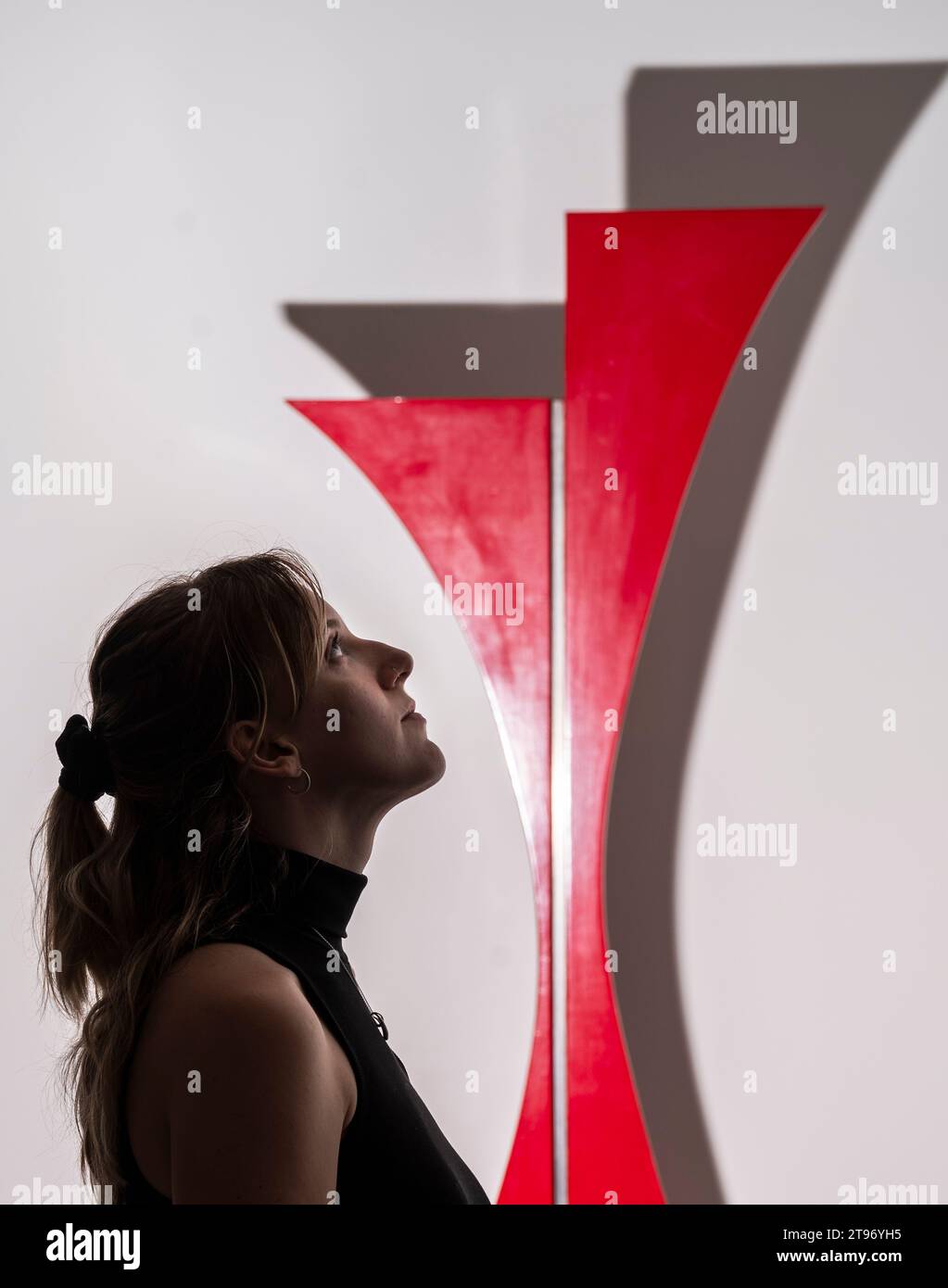 Grace Barker with works by sculptor Kim Lim, as two new exhibitions are ...