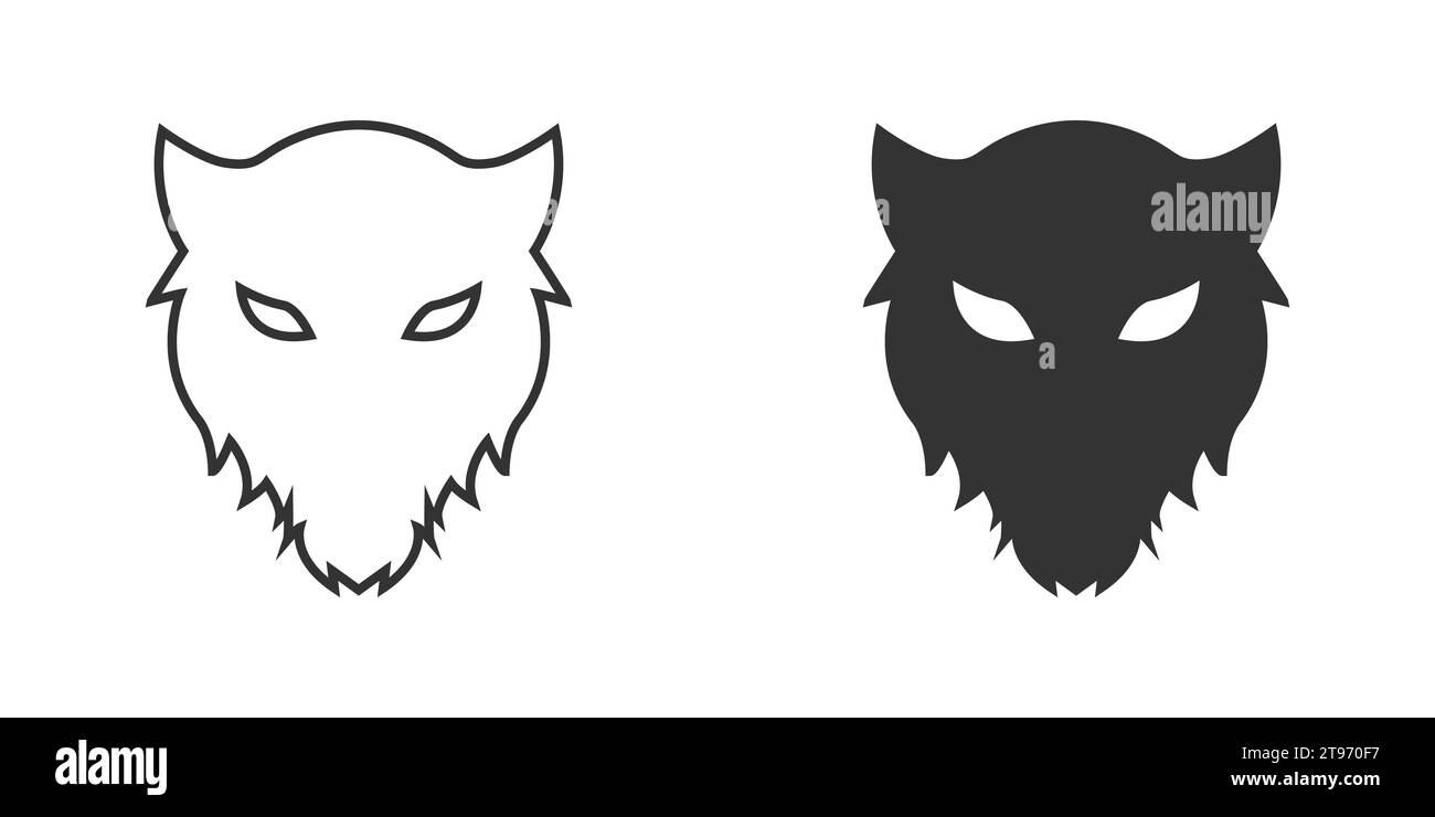 Panther face icon. Vector illustration Stock Vector Image & Art - Alamy