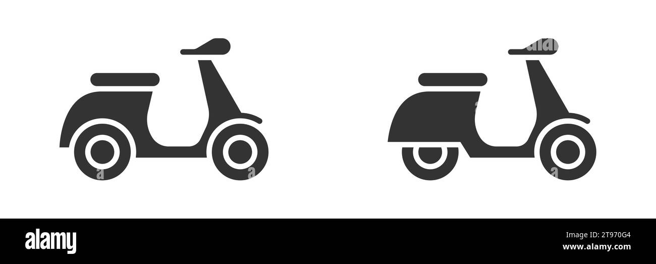 Scooter icon. Simple design. Vector illustration Stock Vector Image ...