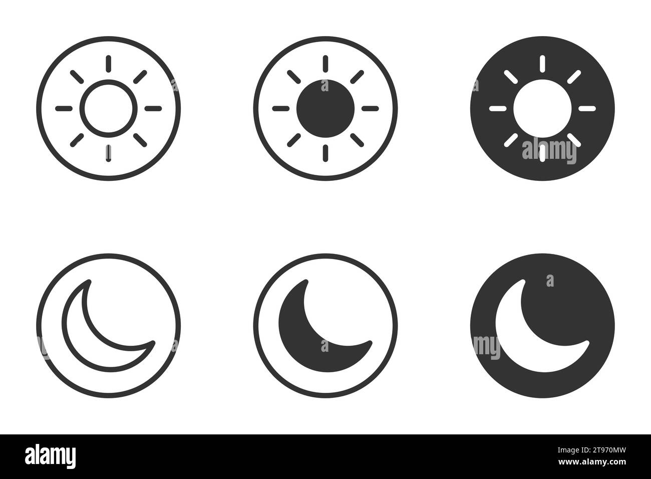 Half moon logo Black and White Stock Photos & Images - Alamy