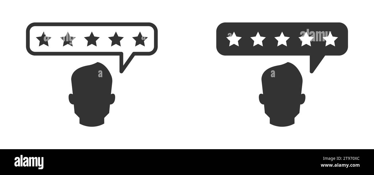 Customer feedback icon. Vector illustration Stock Vector Image & Art ...