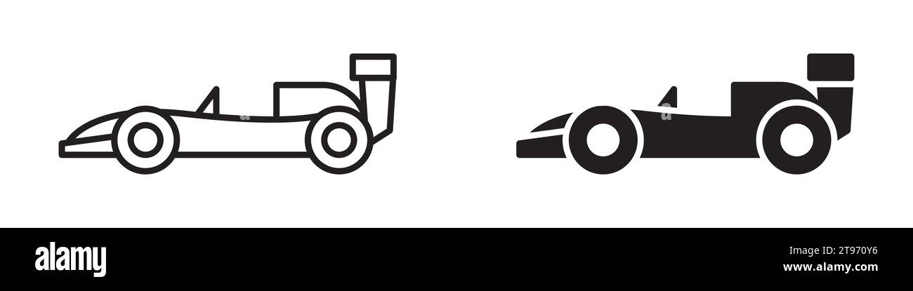 Race car icon. Simple design. Vector illustration Stock Vector Image ...