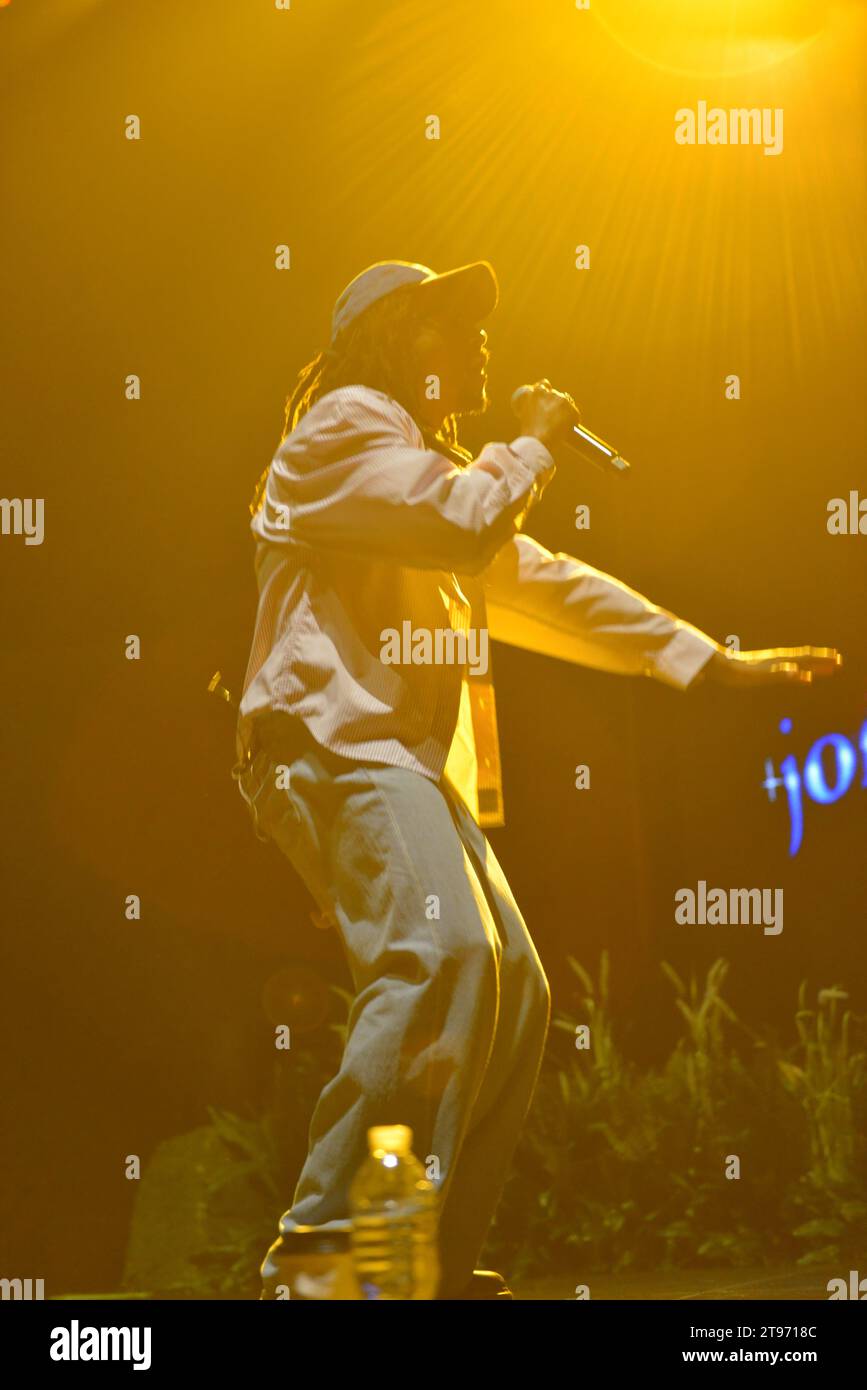 Miami, Florida, USA. 22nd Nov, 2023. Jordan Ward performs live on stage ...
