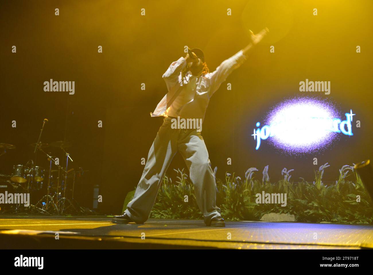 Miami, Florida, USA. 22nd Nov, 2023. Jordan Ward performs live on stage ...