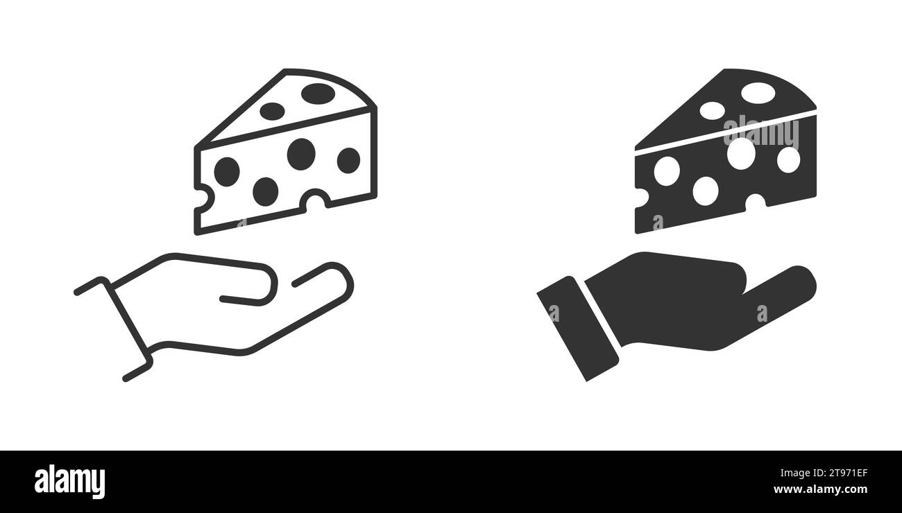 Open palm of a hand Stock Vector Images - Alamy