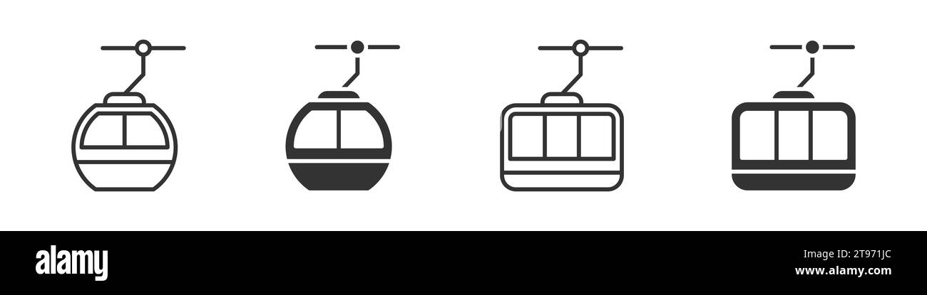 Cable car icon. Vector illustration Stock Vector Image & Art - Alamy