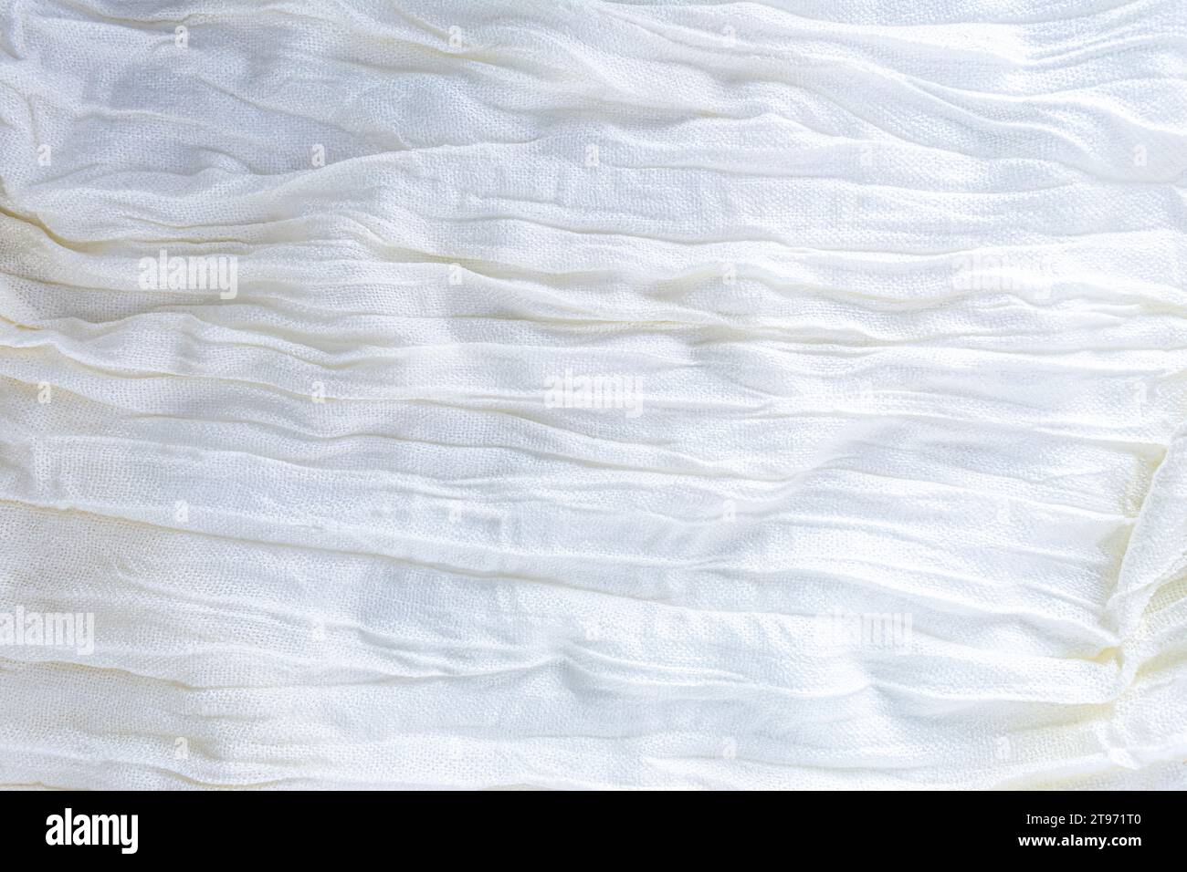 white crumpled bed sheet, texture, background Stock Photo - Alamy