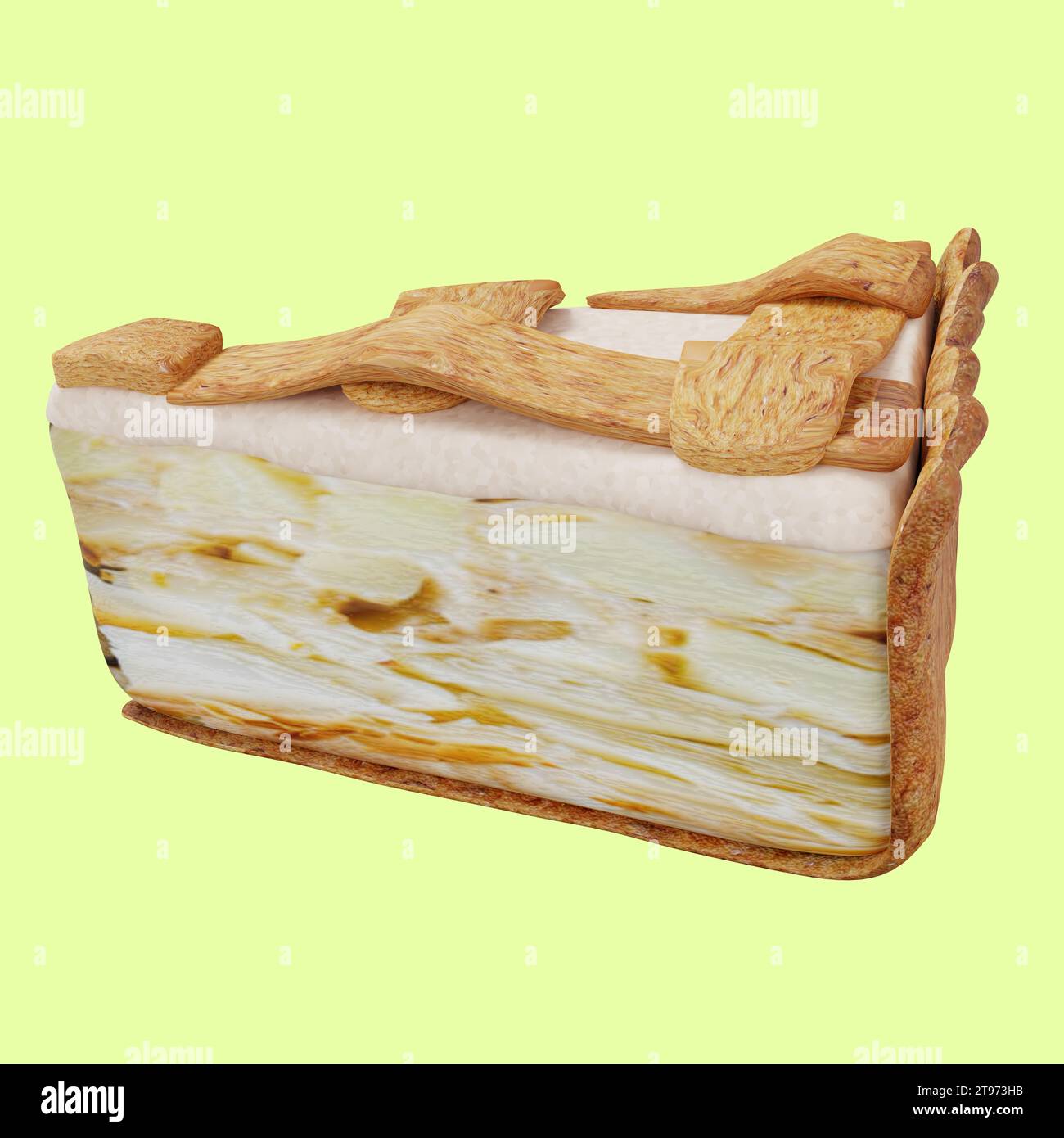 A golden-brown crust encasing a luscious filling, promising a ...