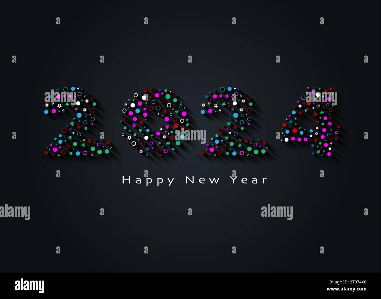 2024 in new Stock Vector Images - Alamy